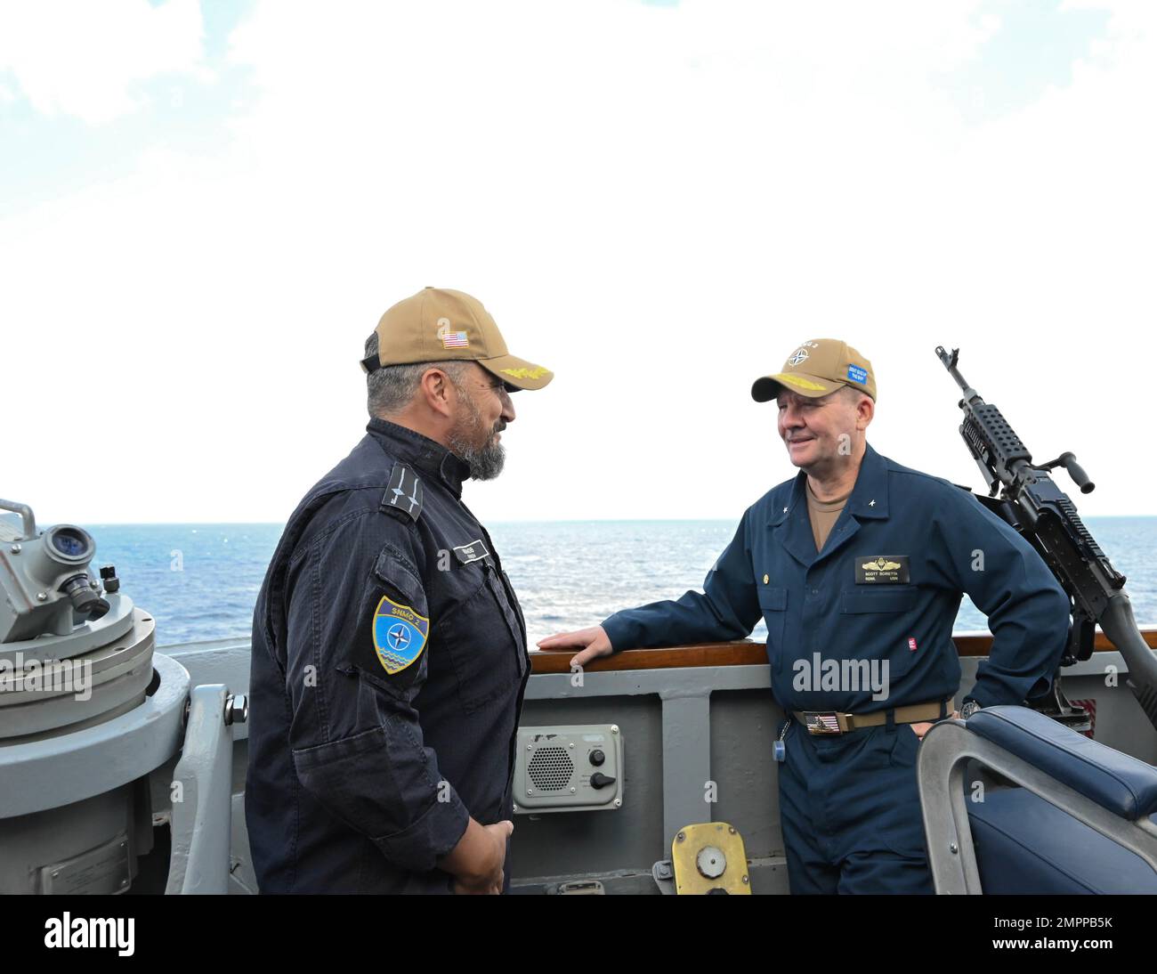USS FORREST SHERMAN AT SEA – U.S. Navy Rear Admiral Scott Sciretta ...