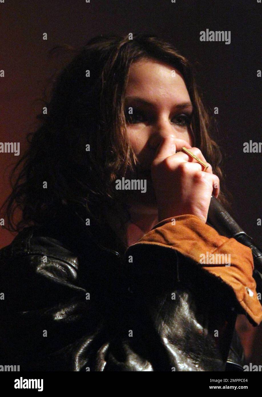 Eliot "Coco" Sumner, daughter of singer Sting, performs with her band I ...