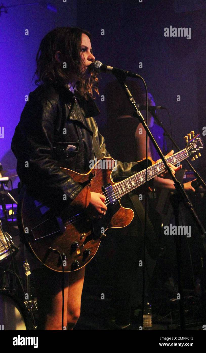 Eliot "Coco" Sumner, daughter of singer Sting, performs with her band I ...