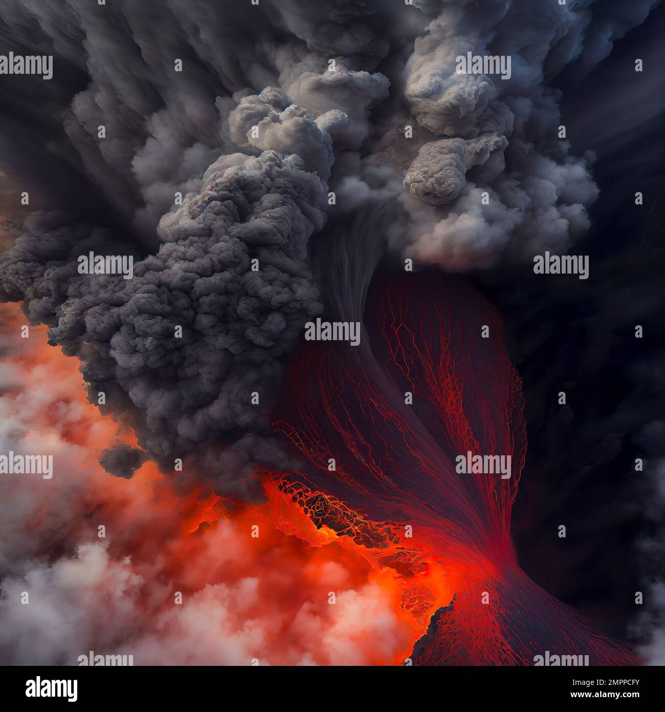 Tephra ash cloud hi-res stock photography and images - Alamy