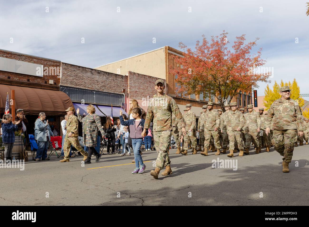 Col. Geoffrey Church, 9th Reconnaissance Wing Commander, walks with his ...
