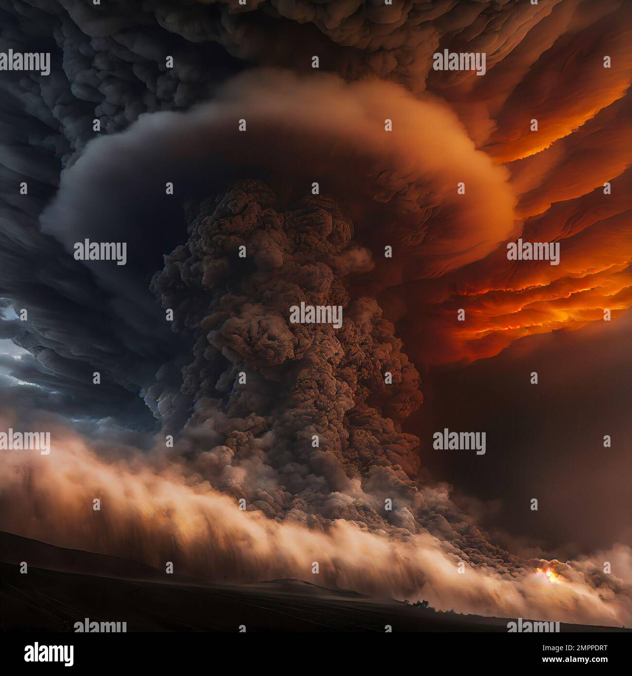 Tephra ash cloud hi-res stock photography and images - Alamy