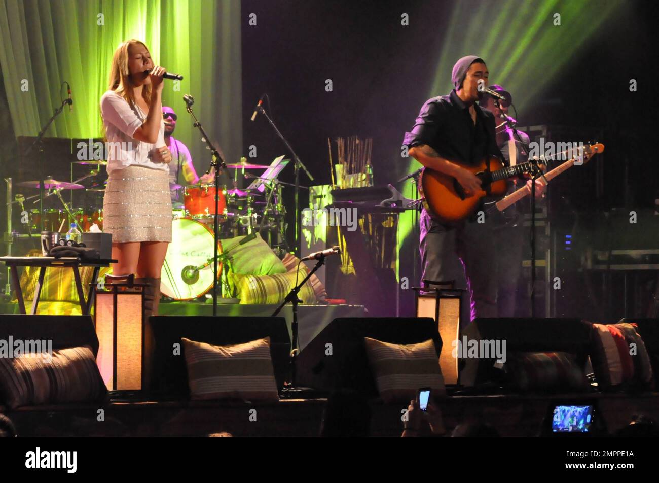 Pop singer Colbie Caillat performs at the House of Blues Orlando, FL ...