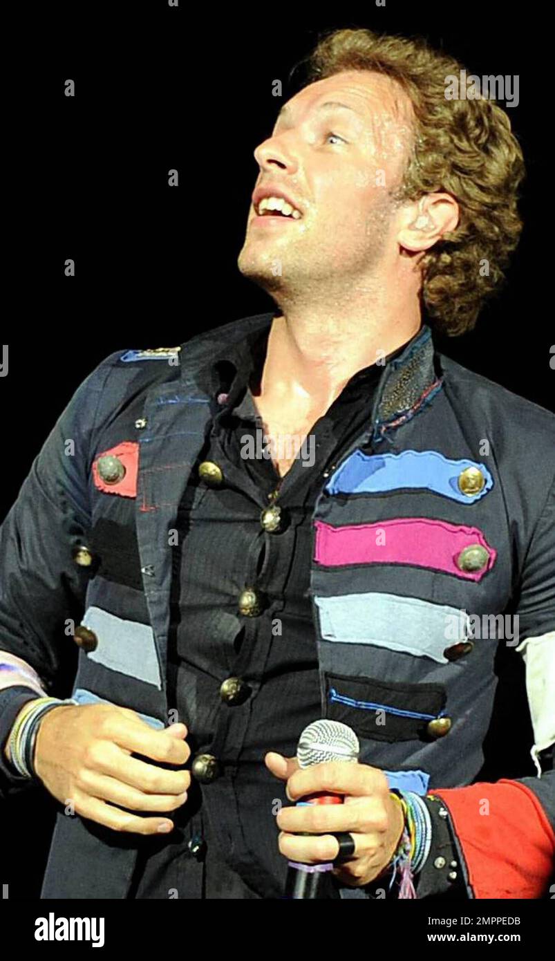 Coldplay performs live in concert at Cruzan Amphitheater in West Palm ...