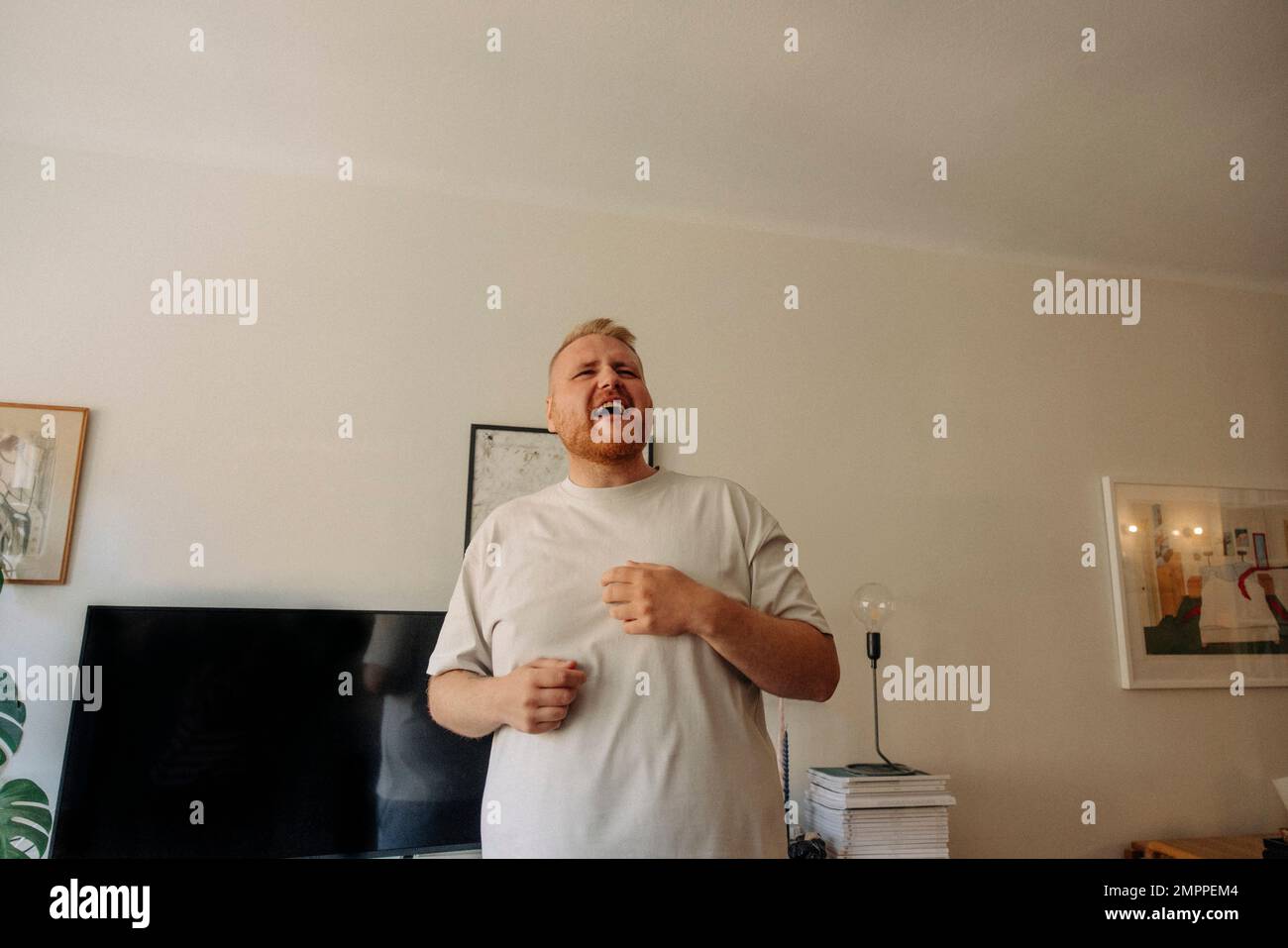 Obese man hi-res stock photography and images - Alamy