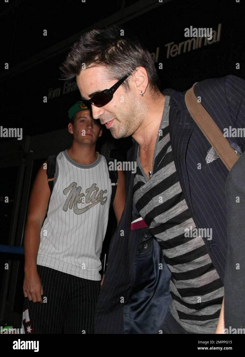 - Colin Farrell and girlfriend Alicja Bachleda-Curus arrive at Los ...