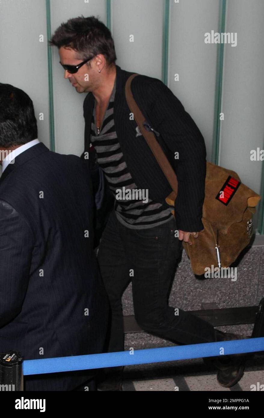 - Colin Farrell and girlfriend Alicja Bachleda-Curus arrive at Los ...