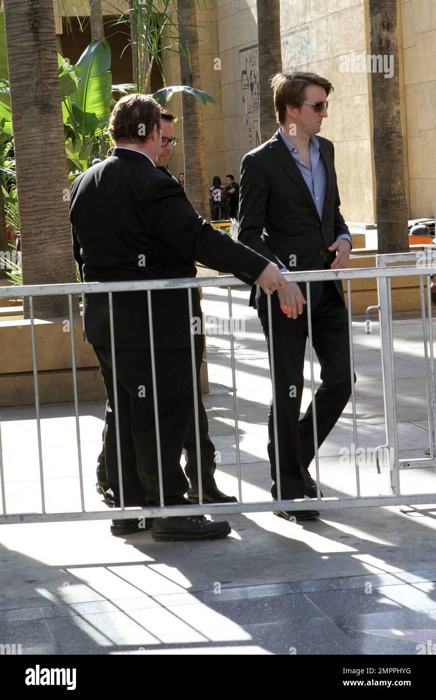 Actor Colin Firth is honored with a star on the Hollywood Walk of Fame ...