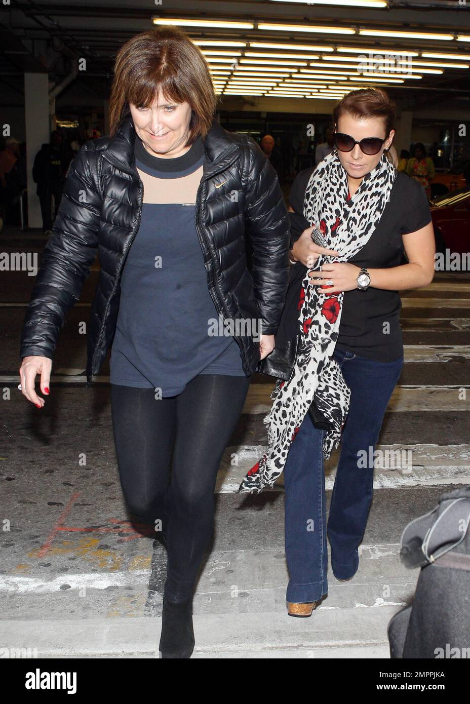 The face of Littlewoods, Colleen Rooney arrives at Miami International ...