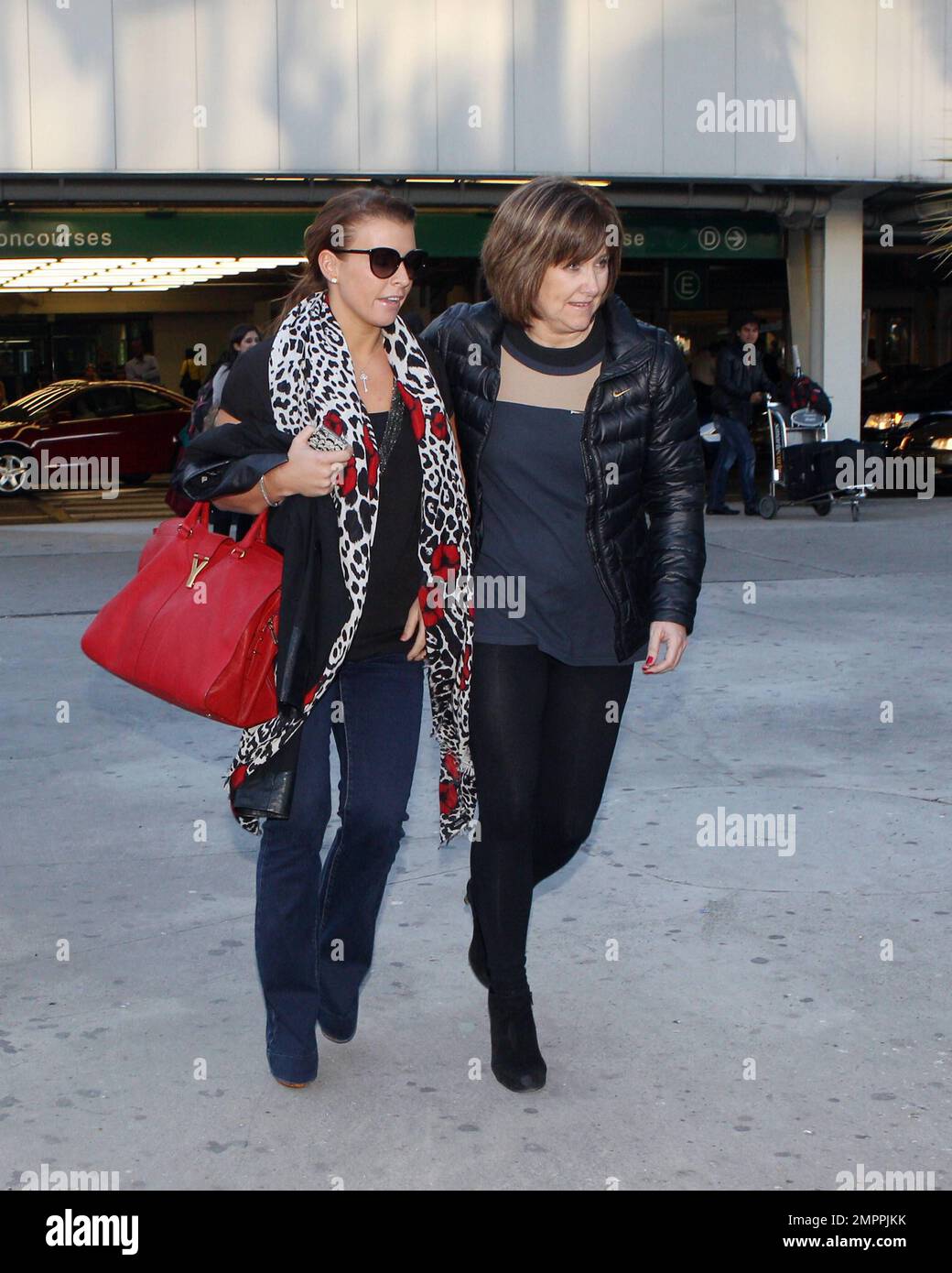 The face of Littlewoods, Colleen Rooney arrives at Miami International ...