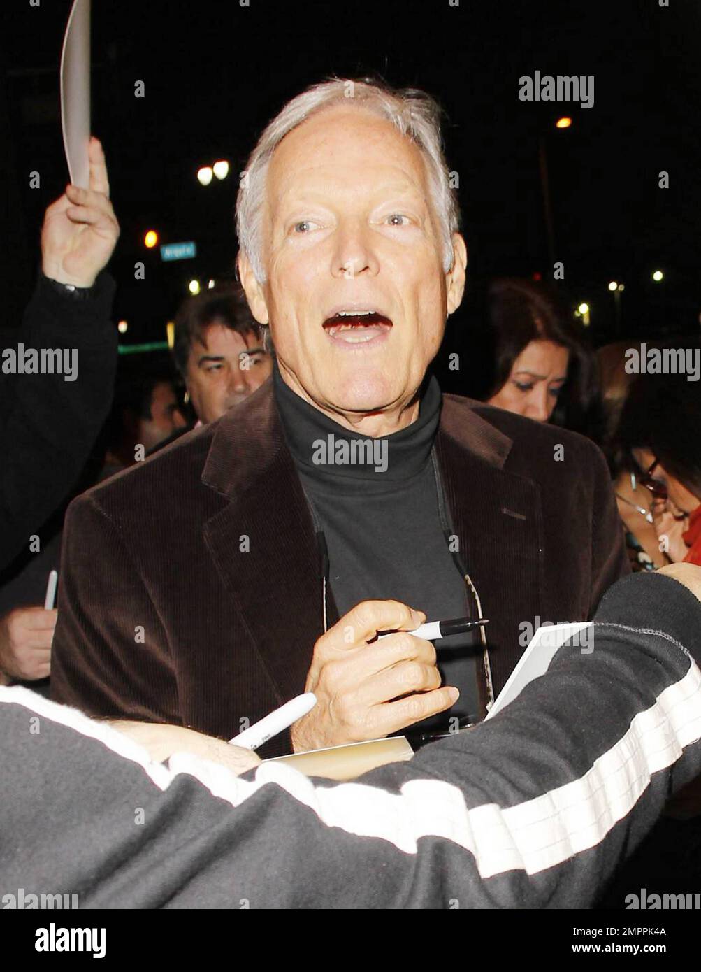 Richard Chamberlain arrives at LA's Premiere of Twyla Tharp-Frank ...