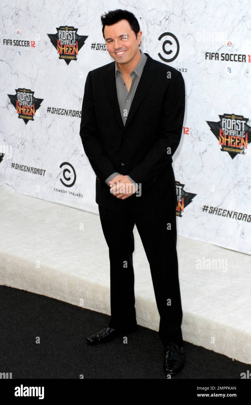 Roast Master Seth MacFarlane arrives at "COMEDY CENTRAL Roast of ...