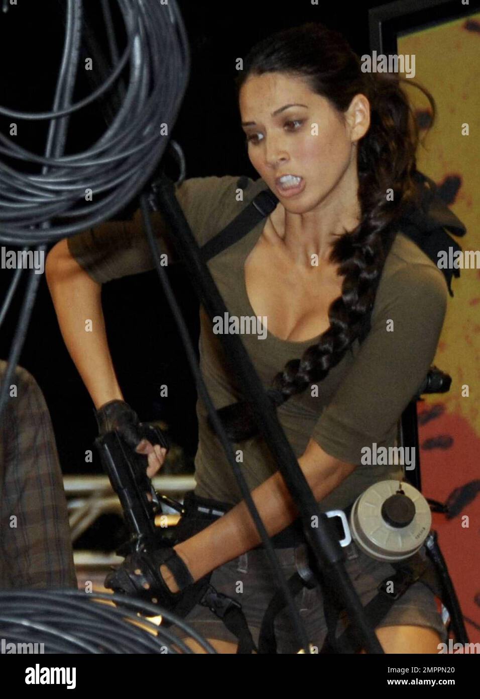 Olivia Munn In Costume For The Live Taping Of Aots At Comic Con San Diego Ca 72509 Stock