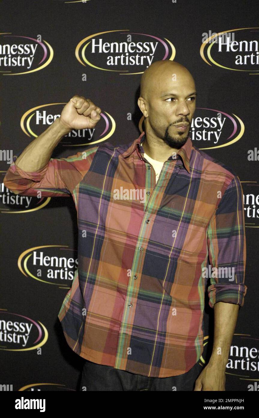 Common arrives at a private event hosted by Hennessy Artistry at The ...