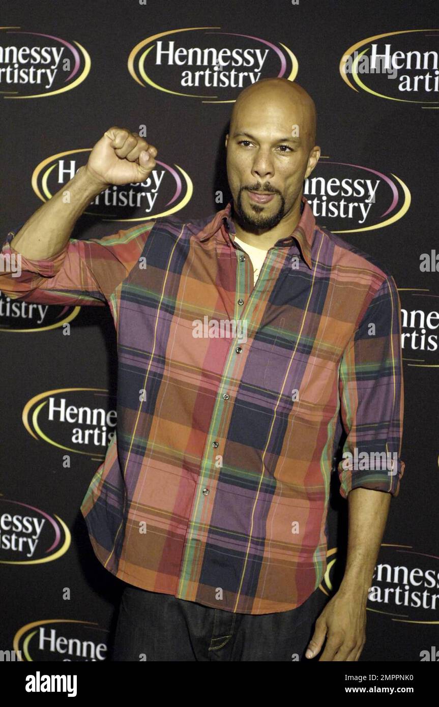 Common arrives at a private event hosted by Hennessy Artistry at The ...