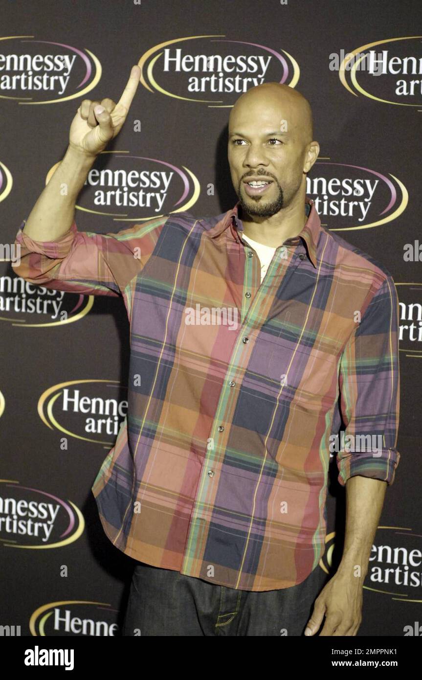 Common arrives at a private event hosted by Hennessy Artistry at The ...