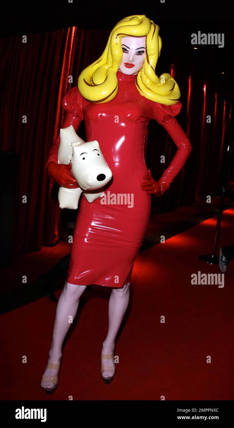 Pandemonia at the premiere of "The Commuter" at Aqua London. London, UK ...