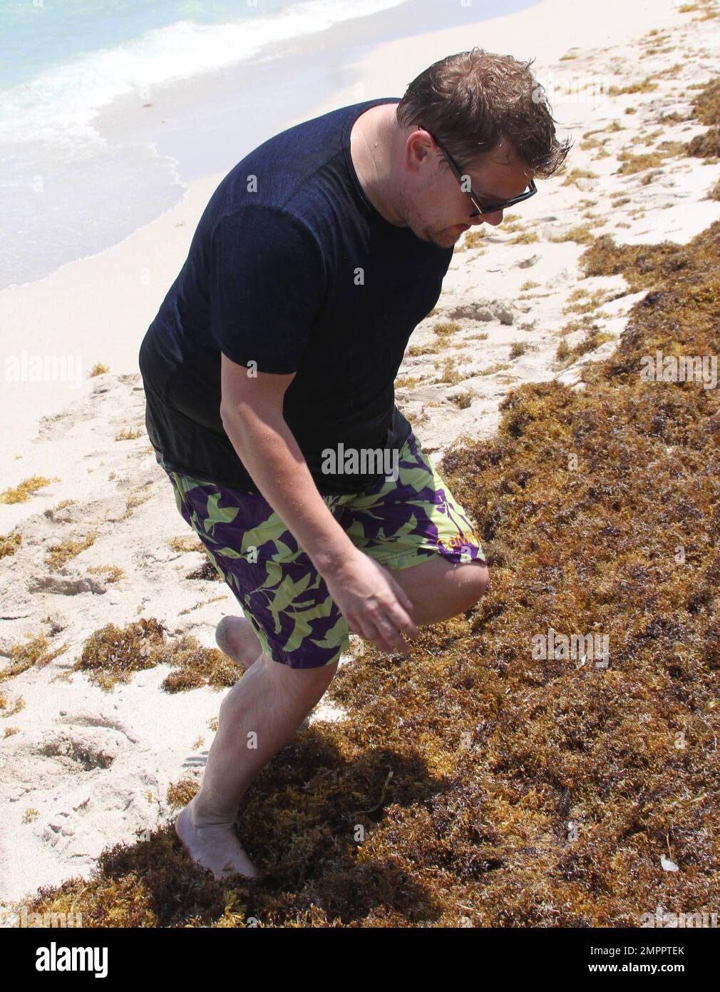 James Corden and his wife spend a fun afternoon at the beach. Corden ...