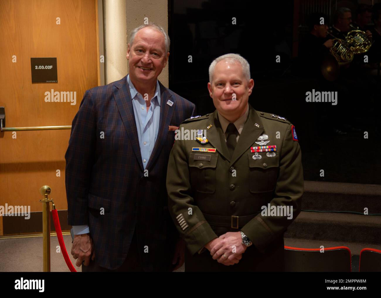 U.S Army Lt. Gen. John R. Evans, the Commanding General of U.S. Army North, and The University ...