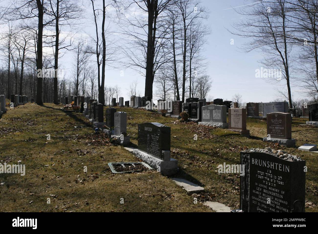 EXCLUSIVE!! Corey Haim's gravesite at Pardes Shalom Cemetery, adorned ...