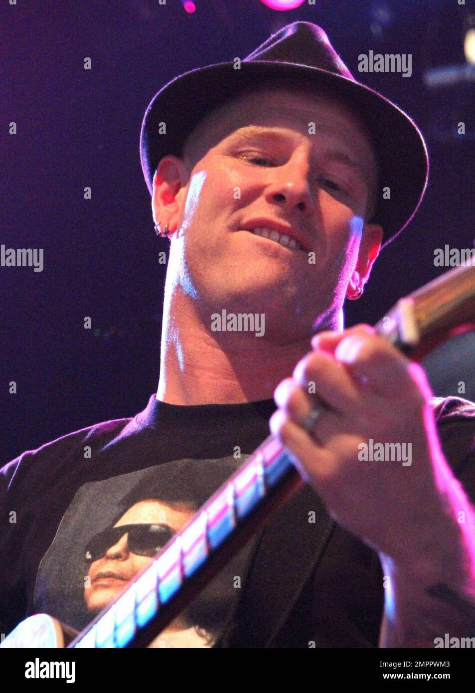 Slipknot frontman Corey Taylor performs an acoustic set during the ...