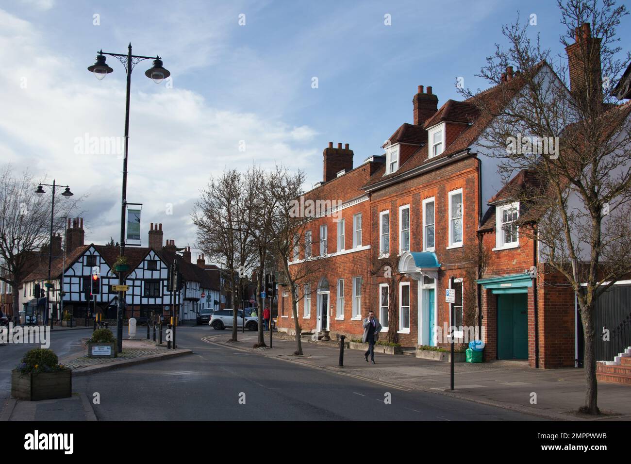 Views of the town centre of Wokingham, Berkshire in the UK Stock Photo ...