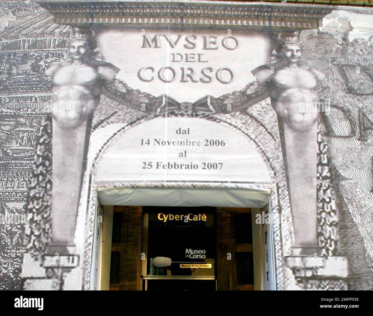 Opening of the Museo Del Corso on via Del Corso, Rome, Italy, 11/21/06 ...