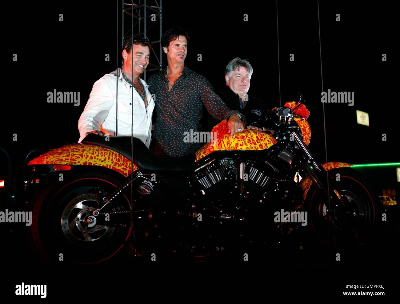 Lorenzo Lamas at the unveiling of artist Jack Armstrong's "Cosmic ...