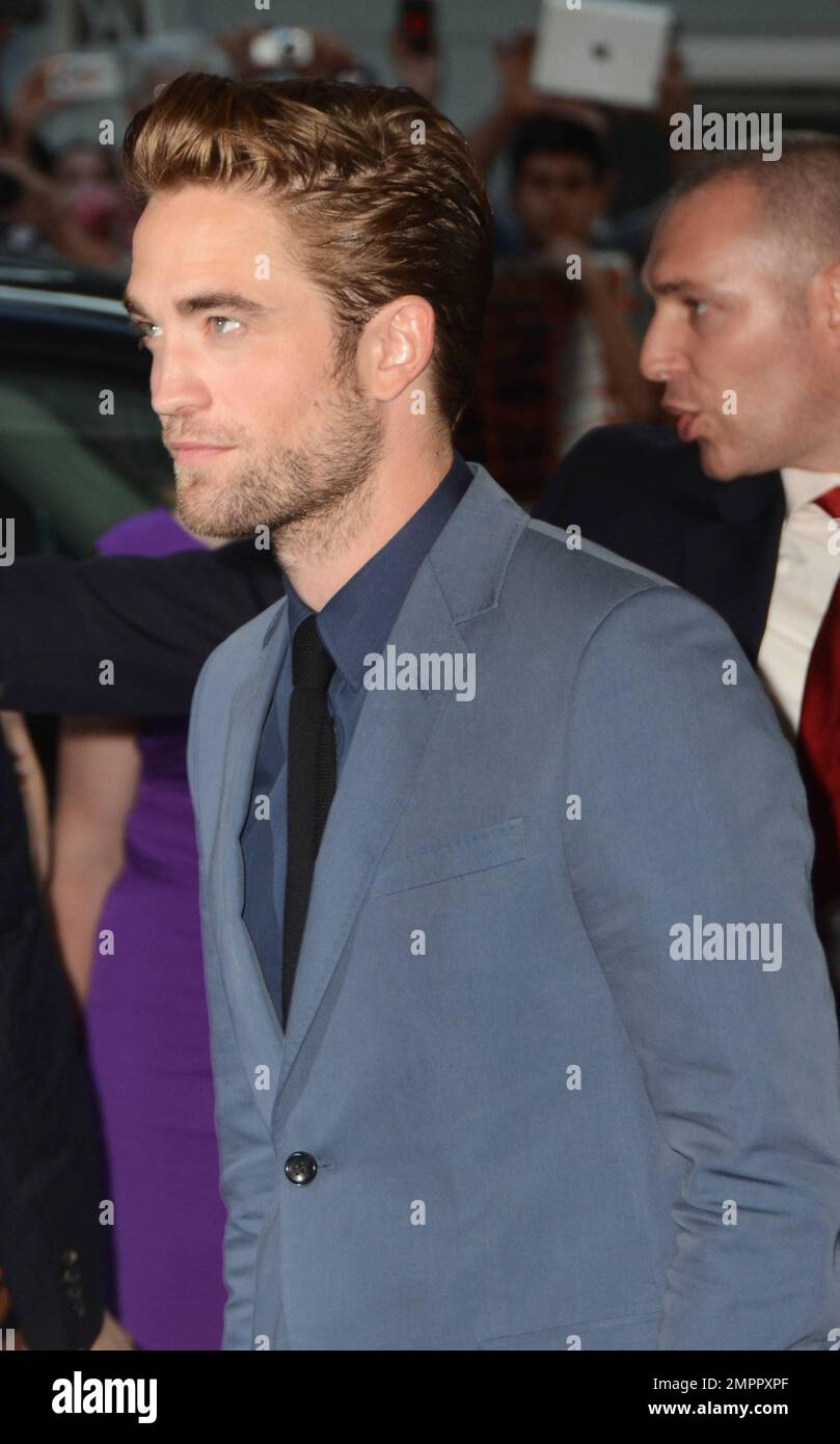 Robert Pattinson at the premiere of his new movie "Cosmopolis" at the ...
