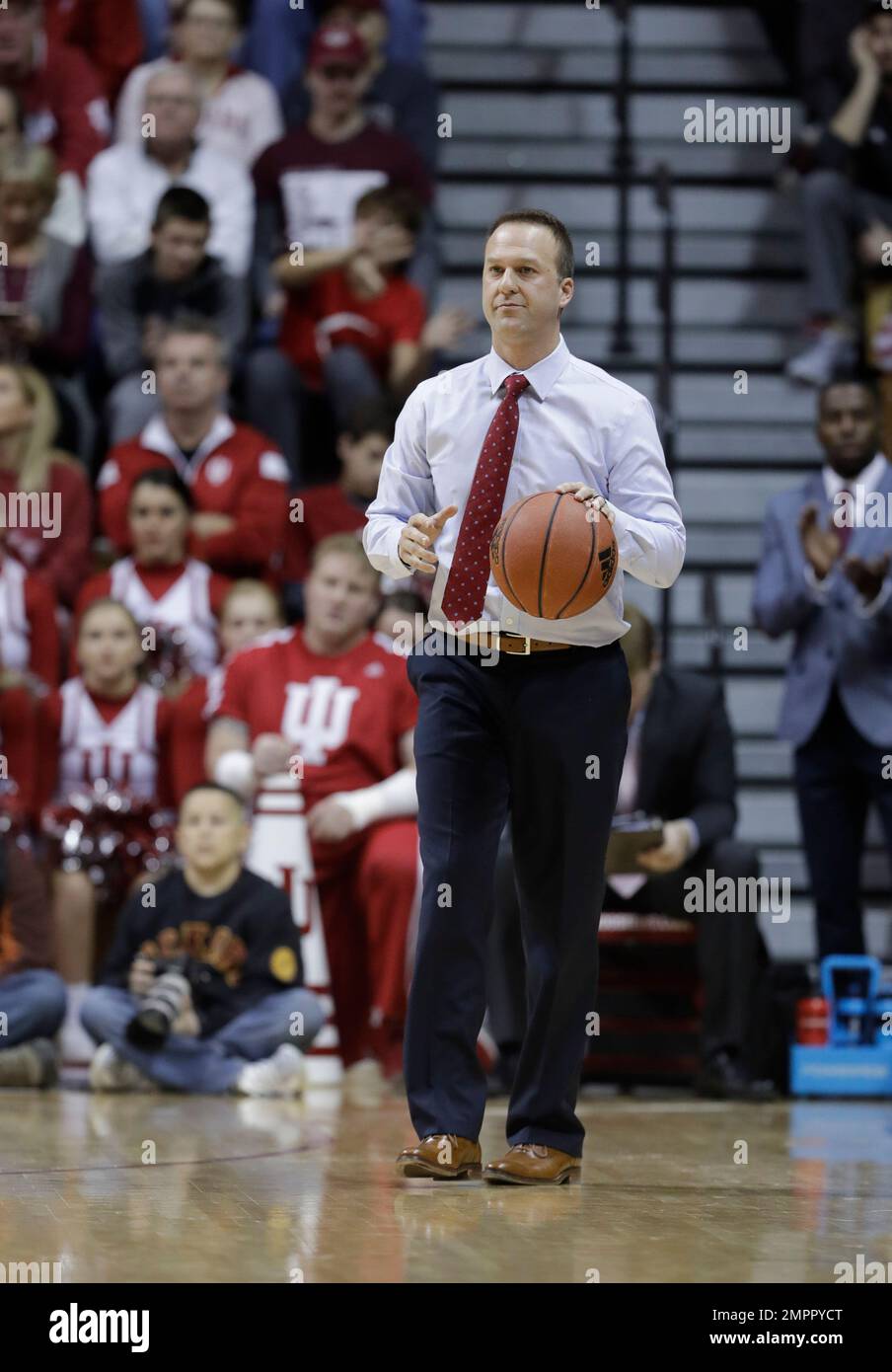 Arkansas State head coach Mike Balado in action during the first half ...