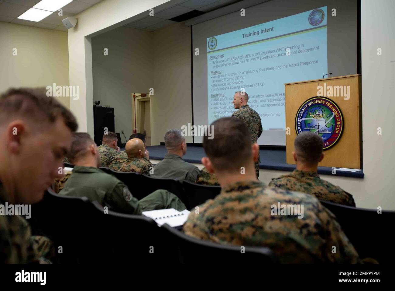 U.S. Marine Corps Maj. Daniel Crain, an infantry officer with ...