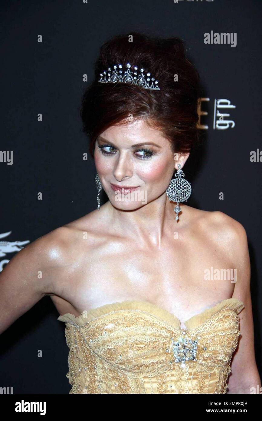 Actress Debra Messing attends the Costume Designers Guild Awards in Los ...