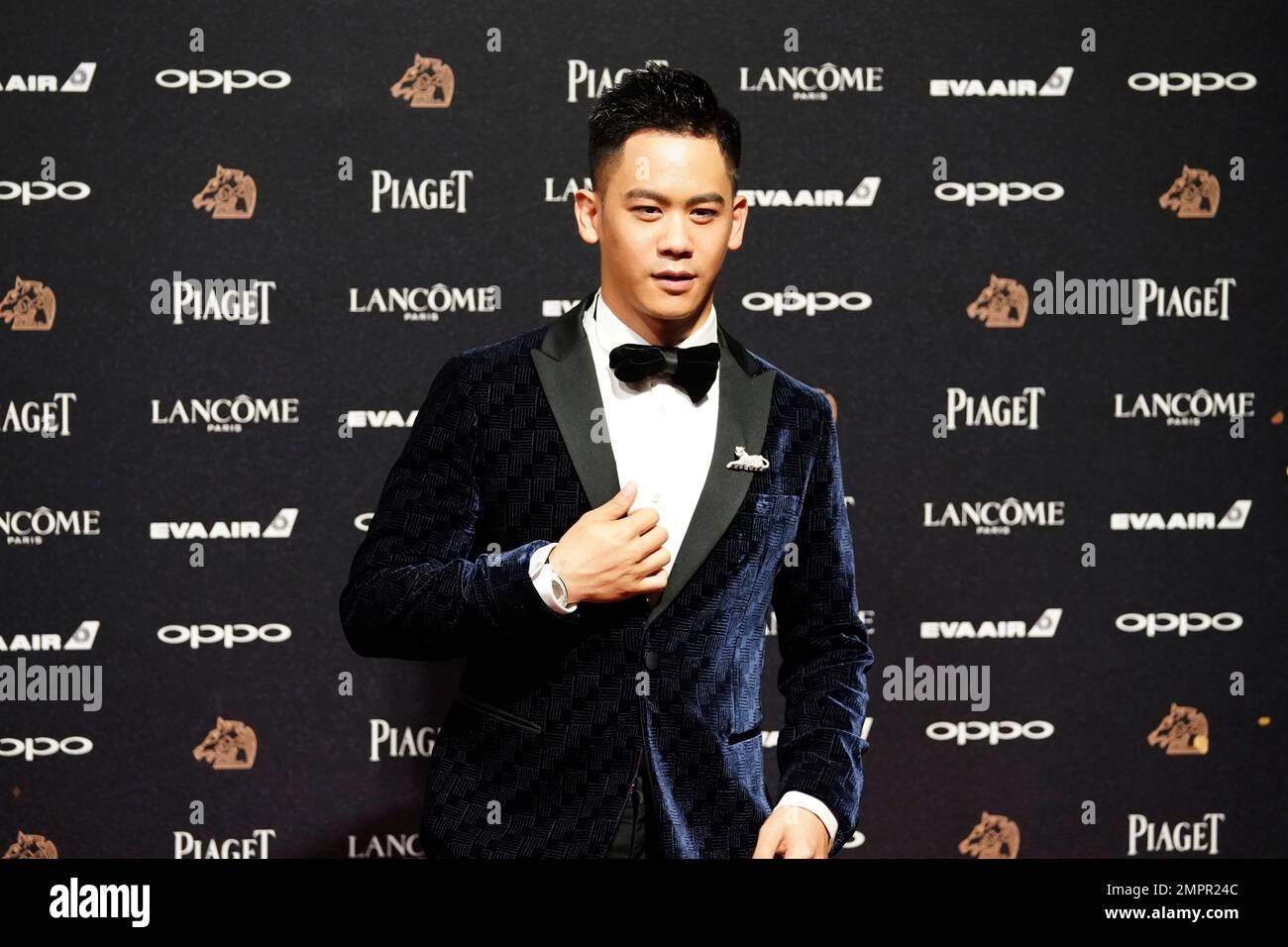 Taiwanese American actor Mason Lee arrives at the 54th Golden Horse ...