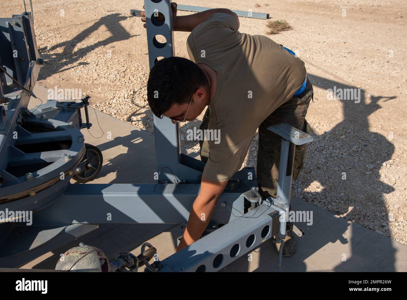 Senior Airman Jacob Karn, an Aerospace Ground Equipment Mechanic with ...