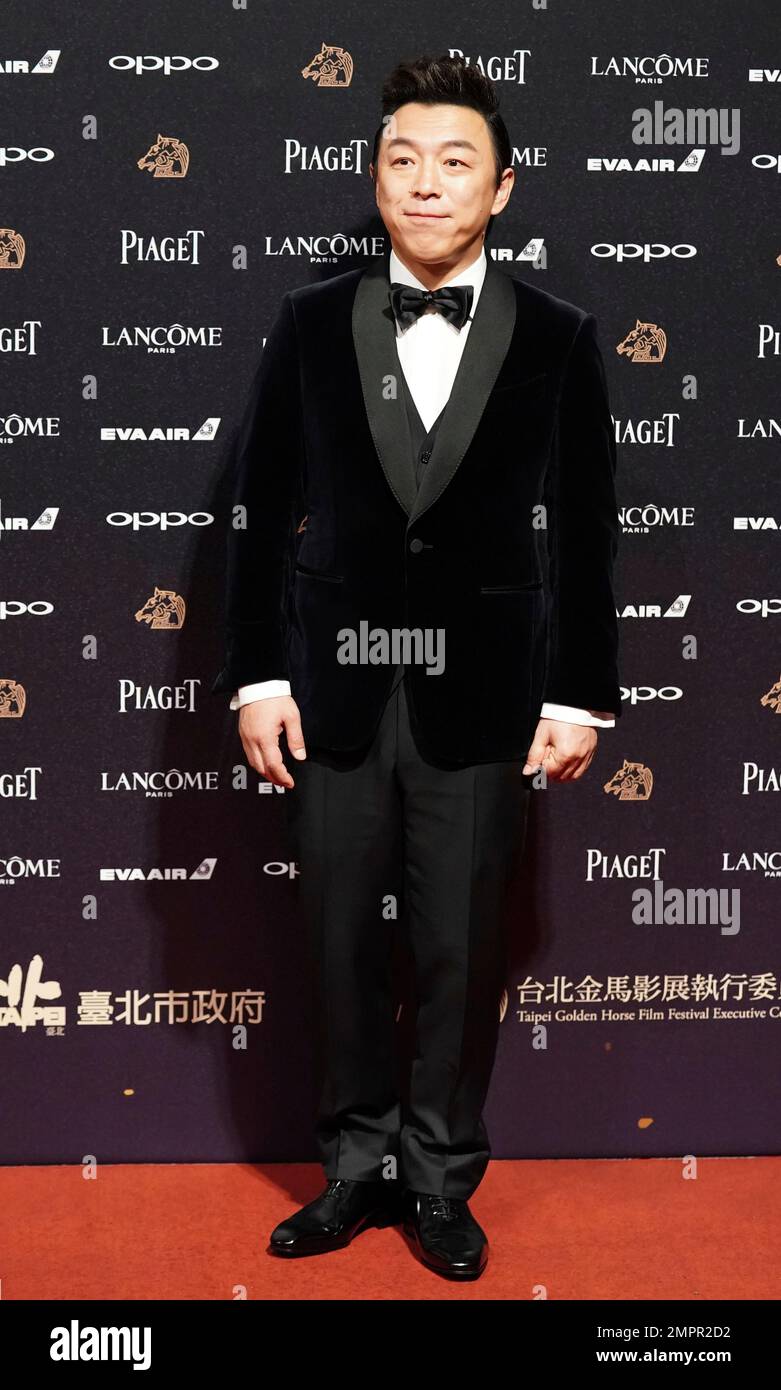 Chinese actor Huang Bo arrives at the 54th Golden Horse Awards in ...
