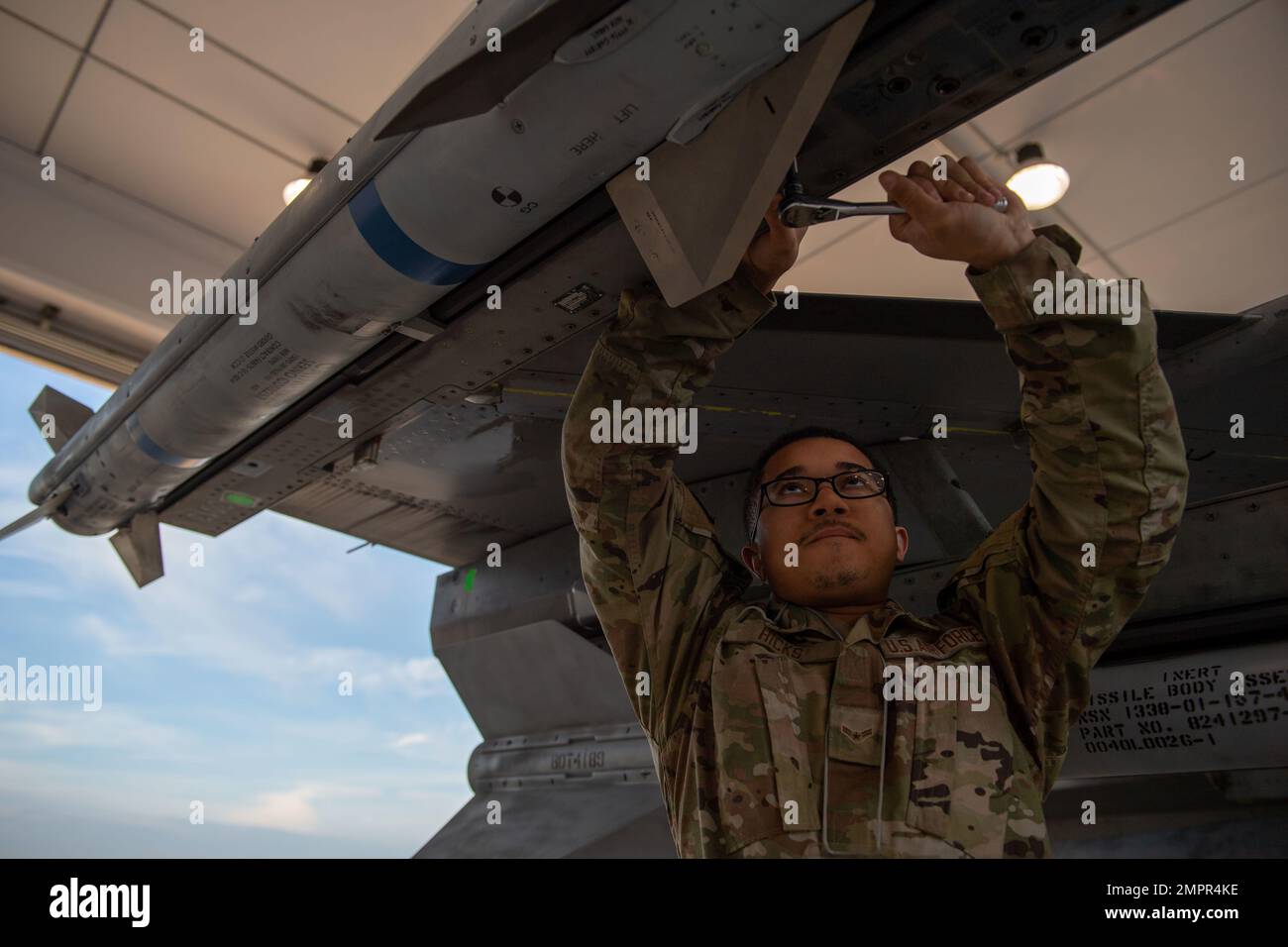 Airman 1st Class Austin Hicks, 555th Fighter Generation Squadron ...