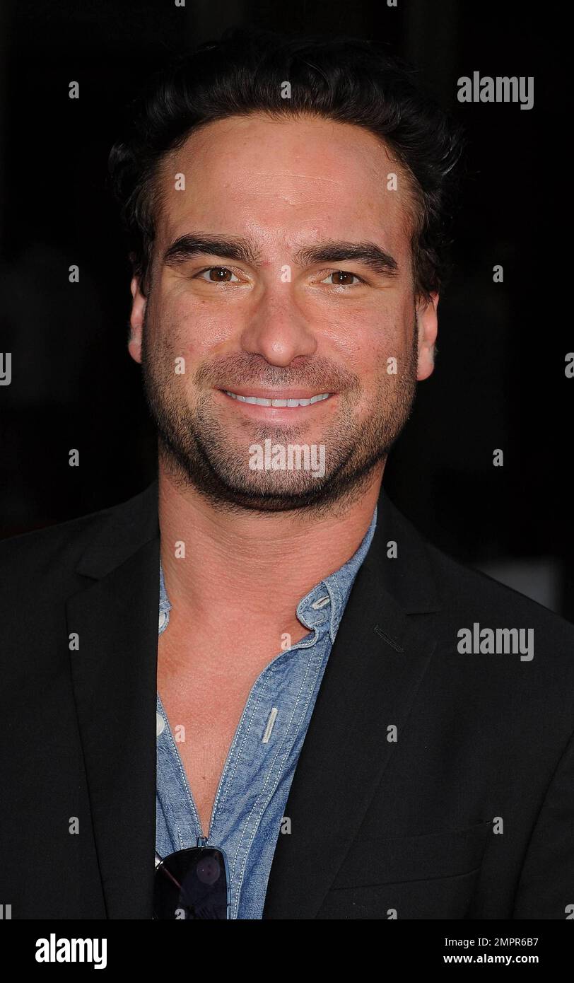 John Galecki arrives at the "Cowboys & Aliens" World Premiere at the ...