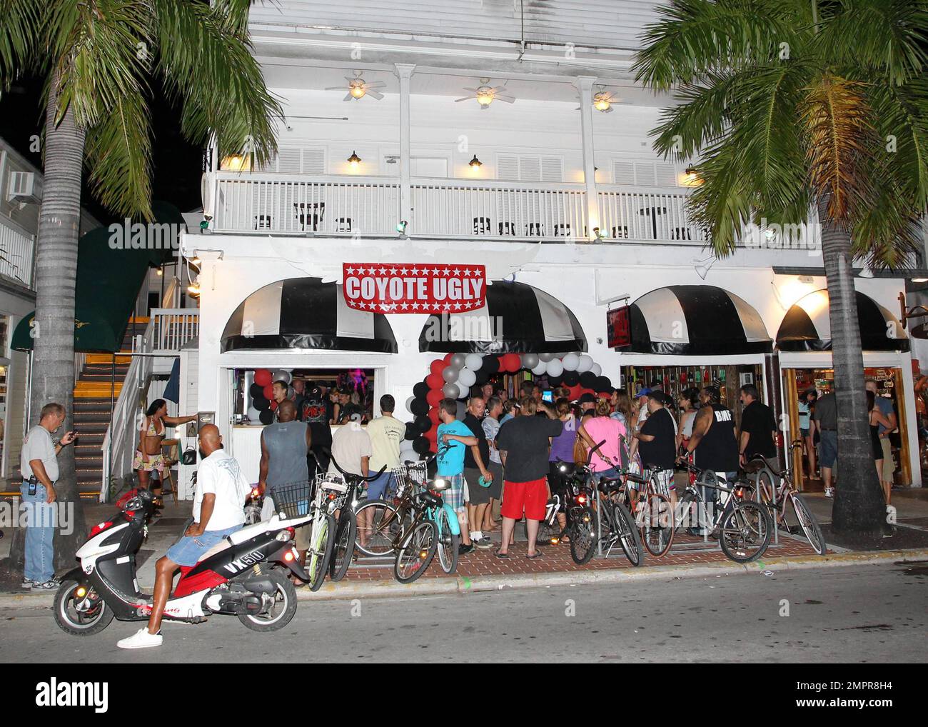 General views of the grand opening of the new Coyote Ugly Saloon in Key ...