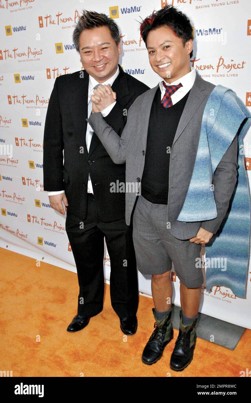 Alec Mapa and Rex Lee at Cracked Xmas 10 to benefit the Trevor Project ...