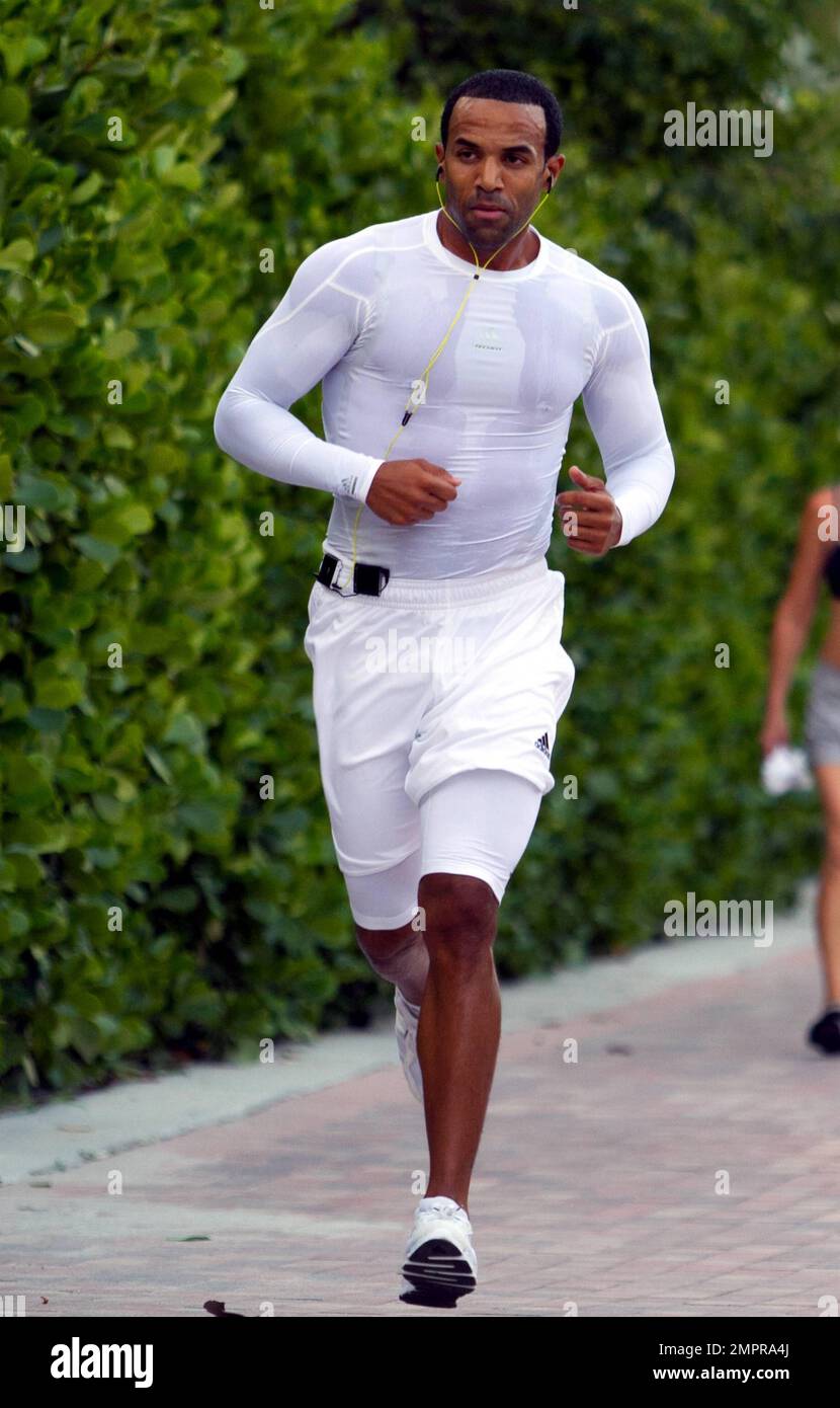 EXCLUSIVE!! UK singer Craig David hits the beachwalk on South Beach for ...