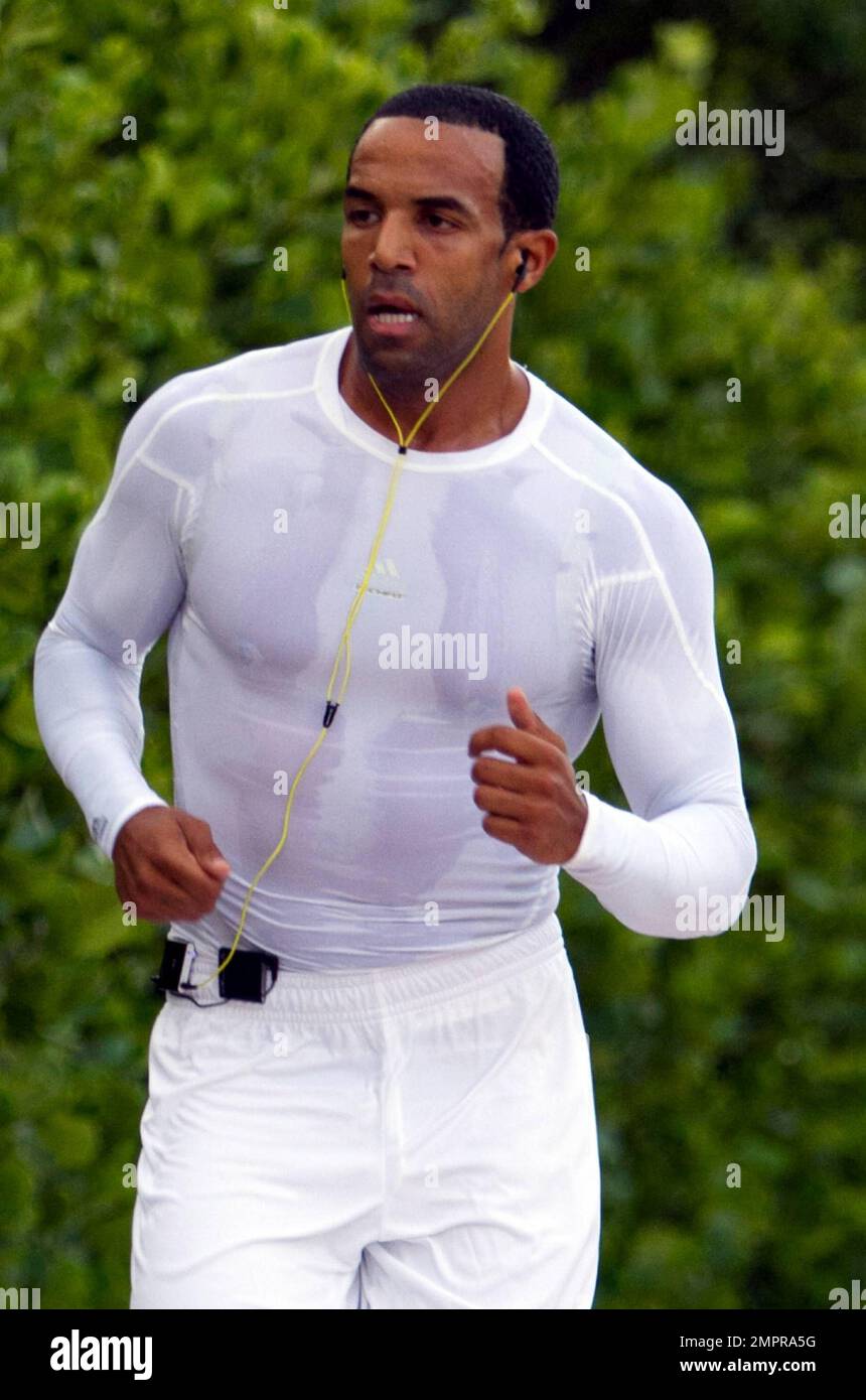 EXCLUSIVE!! UK singer Craig David hits the beachwalk on South Beach for ...