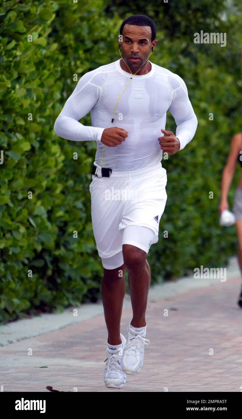 EXCLUSIVE!! UK singer Craig David hits the beachwalk on South Beach for ...