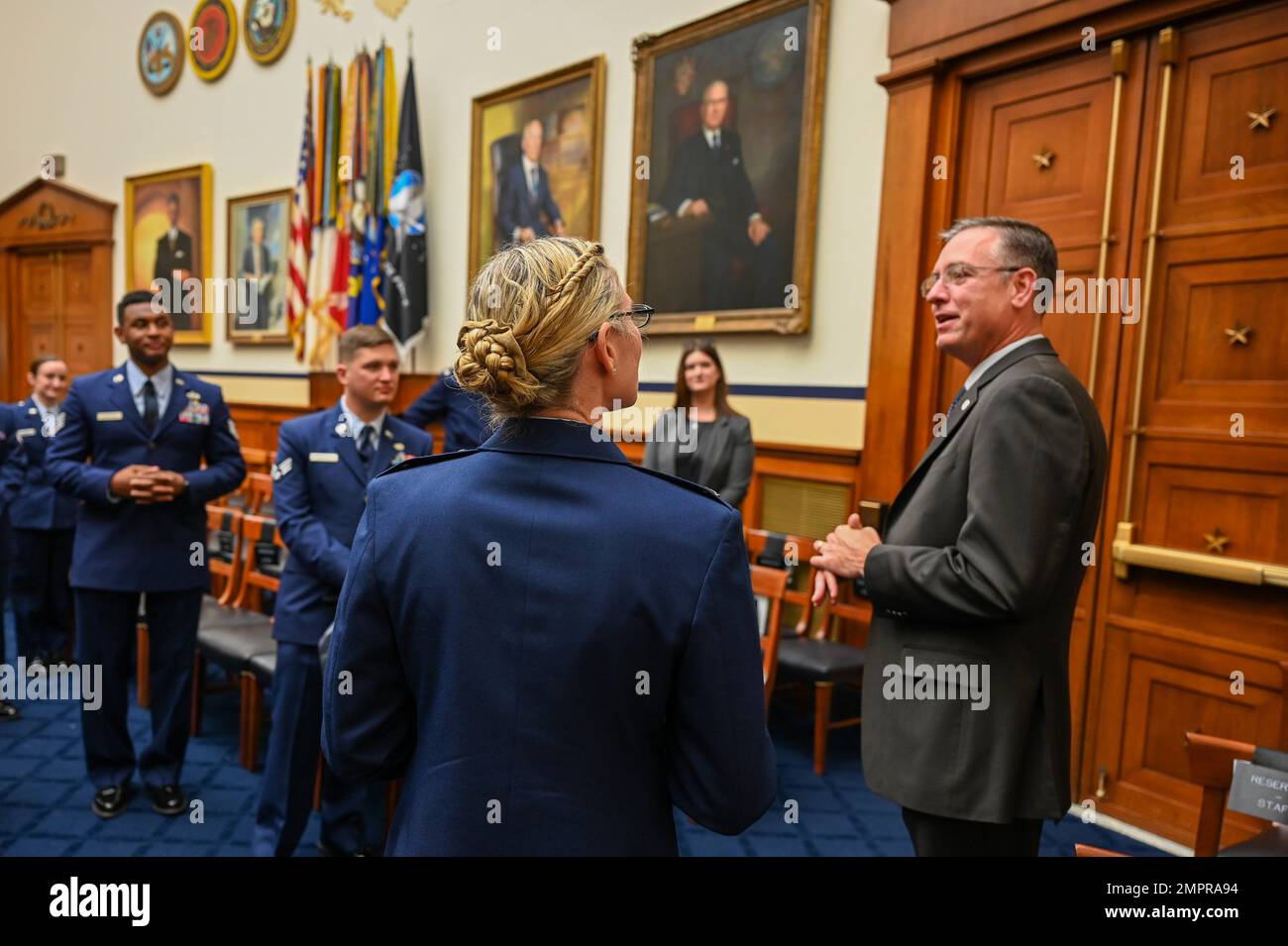 U.S. Air Force Col. Catherine "Cat" Logan, commander of Joint Base ...