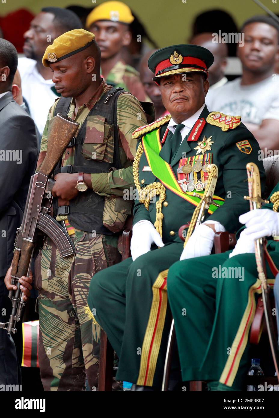 Army General Constantino Chiwenga attends the presidential inauguration ...