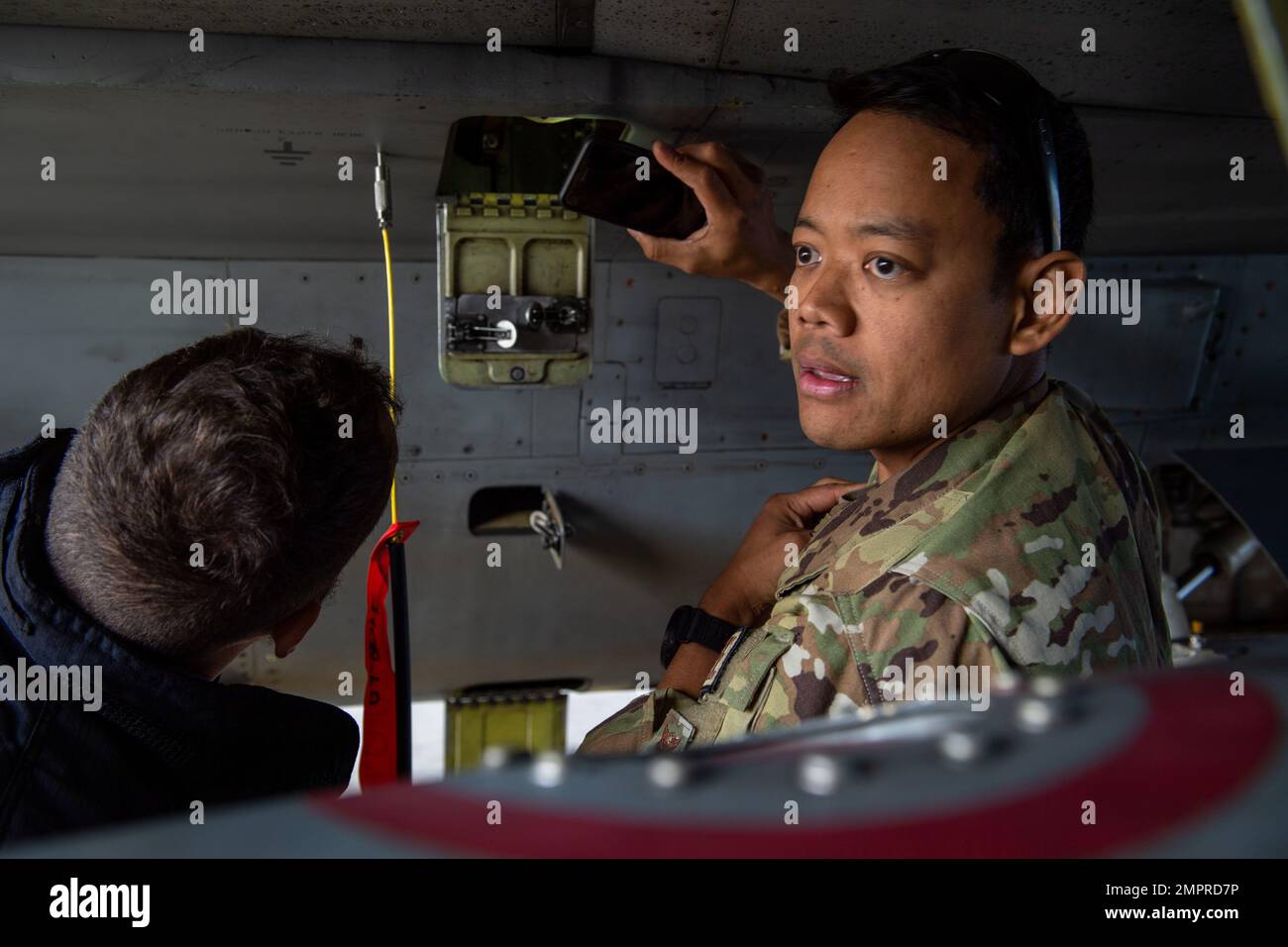 Tech. Sgt. Anthony Thlang, 31st Civil Engineer Squadron firefighter ...