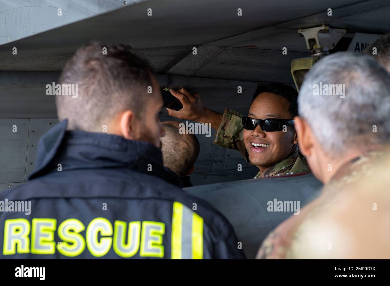 Tech. Sgt. Anthony Thlang, 31st Civil Engineer Squadron firefighter ...