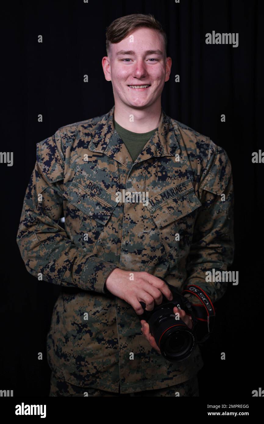 U.S. Marine Corps Lance Cpl. Cameron Ross, Barboursville, West Virginia ...