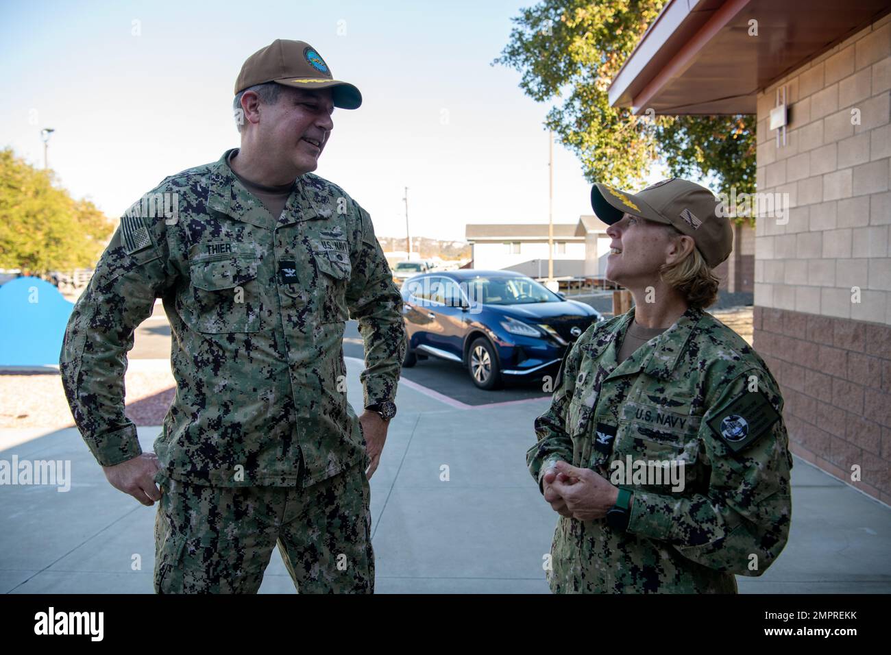 CAMP PENDLETON, Calif. (Nov. 15, 2022) – Capt. Gregory Thier, (left), force surgeon, Naval ...