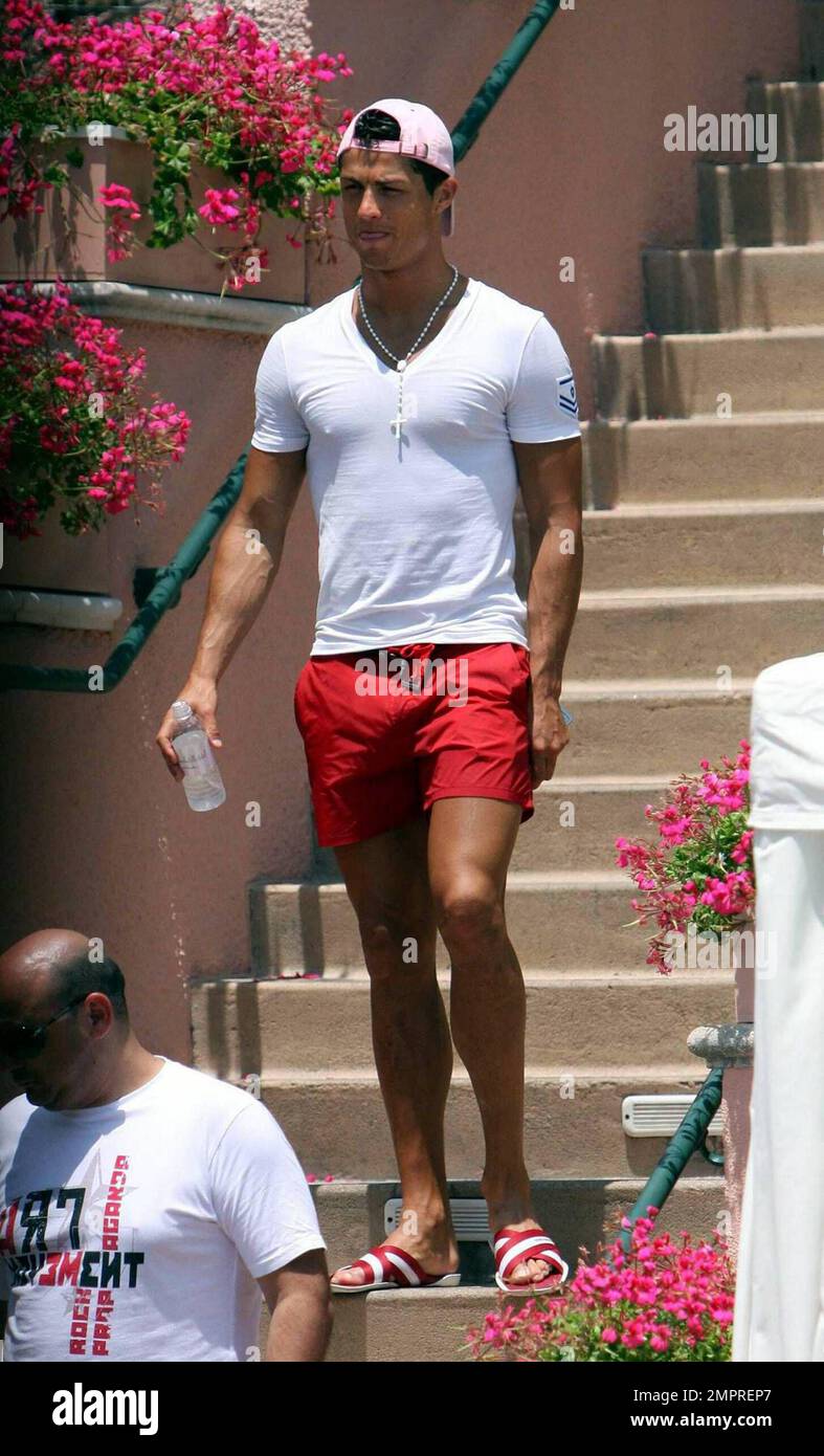 Exclusive!! Manchester United footballer Cristiano Ronaldo was seen ...