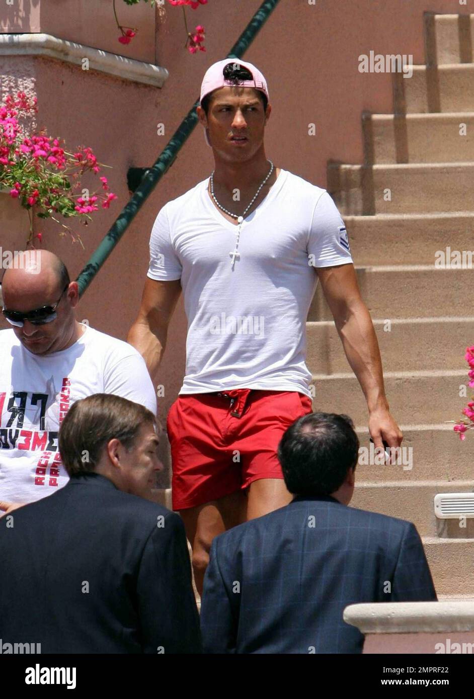 Exclusive!! Manchester United footballer Cristiano Ronaldo was seen ...